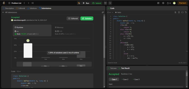 Adarsh Kanungo on LinkedIn: #100daysofcode #100daysofcode #powfunction ... Adarsh Kanungo on LinkedIn: #100daysofcode #100daysofcode #powfunction ...