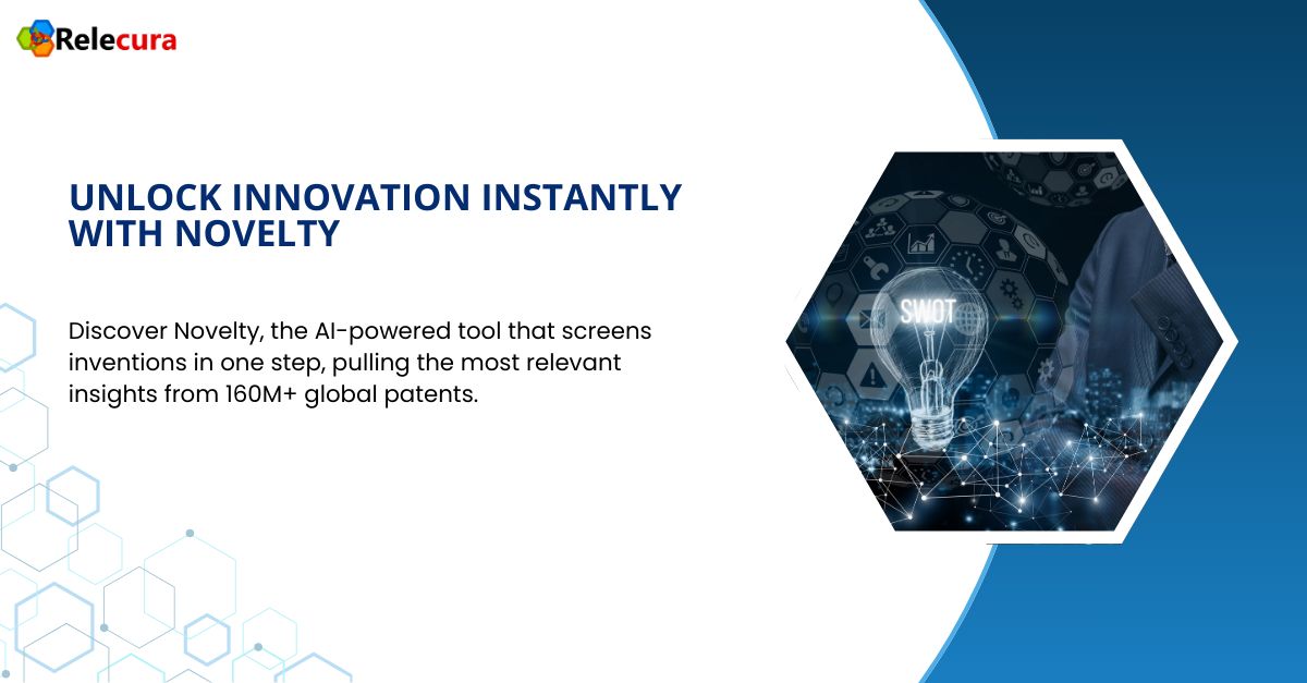 Novelty: an AI-powered invention analysis tool | Relecura posted on the ... Novelty: an AI-powered invention analysis tool | Relecura posted on the ...