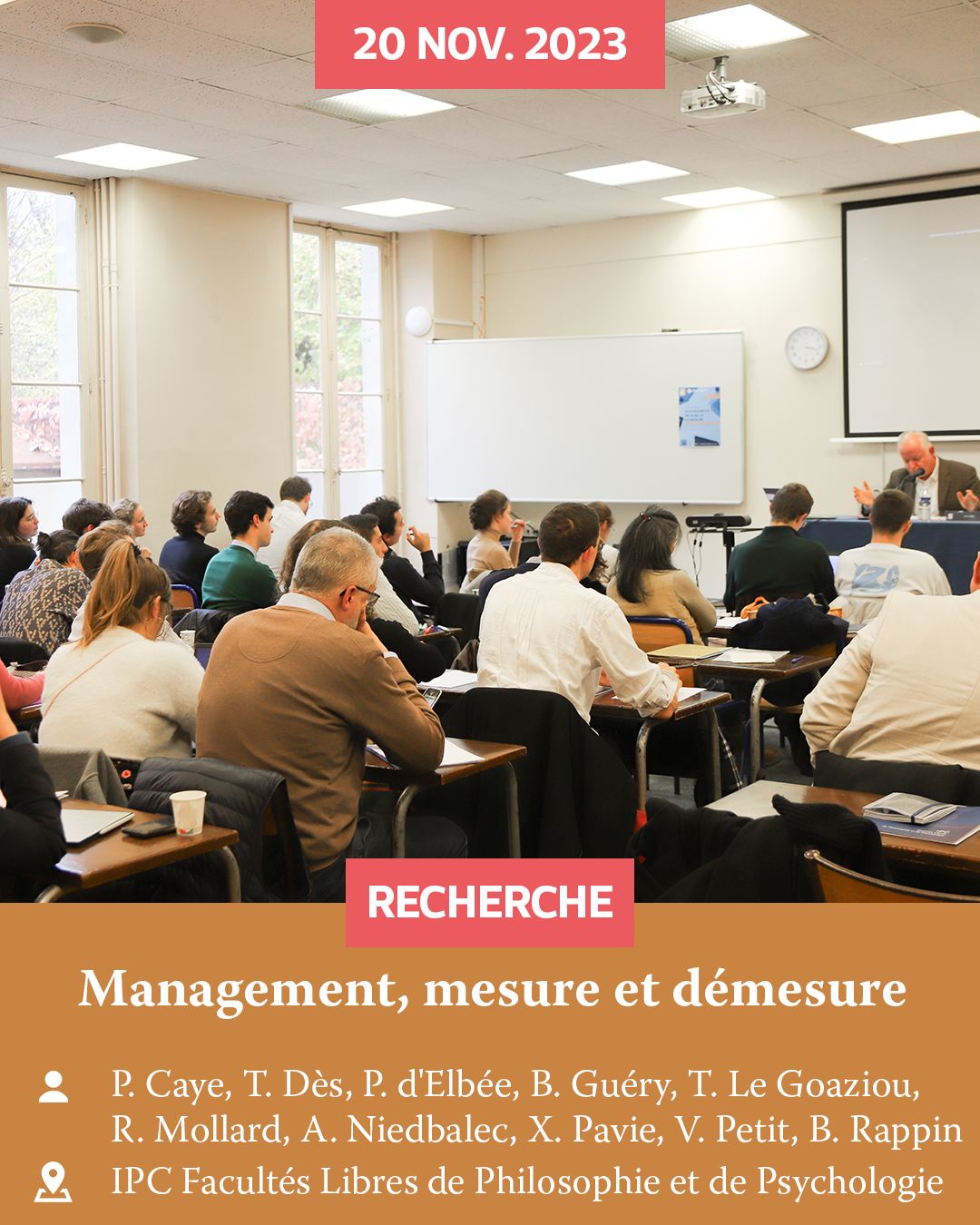 IPC-Facultés Libres de Philosophie et de Psychologie posted on LinkedIn IPC-Facultés Libres de Philosophie et de Psychologie posted on LinkedIn