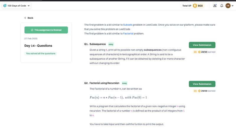 #100daysofcode #100daysofcode #recursion #problemsolving #techweek2025 ... #100daysofcode #100daysofcode #recursion #problemsolving #techweek2025 ...