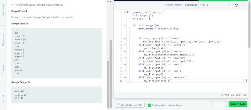 Day 5 of #100dayscoding journey: HackerRank crack | Sharan S posted on ... Day 5 of #100dayscoding journey: HackerRank crack | Sharan S posted on ...
