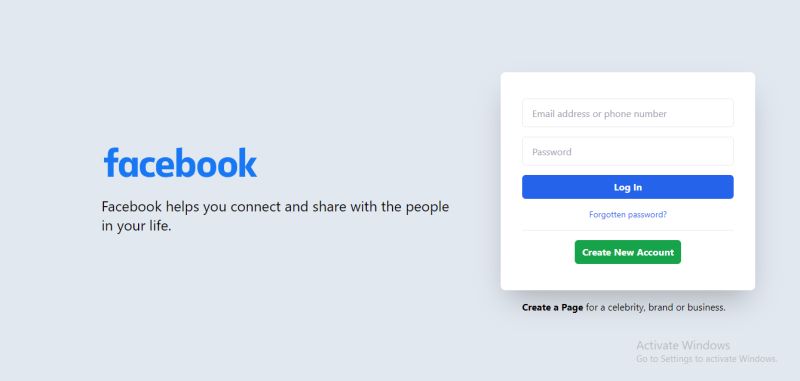 Muhammad Talha on LinkedIn: Facebook clone using HTML and Tailwind CSS Muhammad Talha on LinkedIn: Facebook clone using HTML and Tailwind CSS