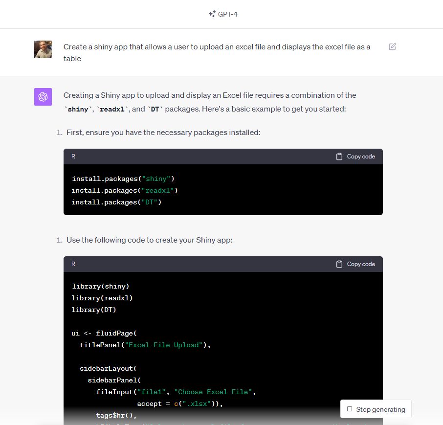 🔥 Matt Dancho 🔥 on LinkedIn: #r #shiny #chatgpt #datascience #workshop 🔥 Matt Dancho 🔥 on LinkedIn: #r #shiny #chatgpt #datascience #workshop