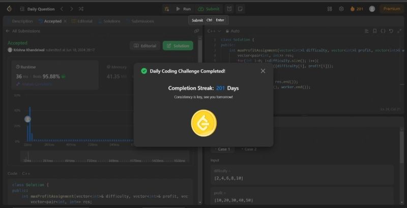 Krishna Khandelwal on LinkedIn: #viewers #leetcode #coding #programming ... Krishna Khandelwal on LinkedIn: #viewers #leetcode #coding #programming ...