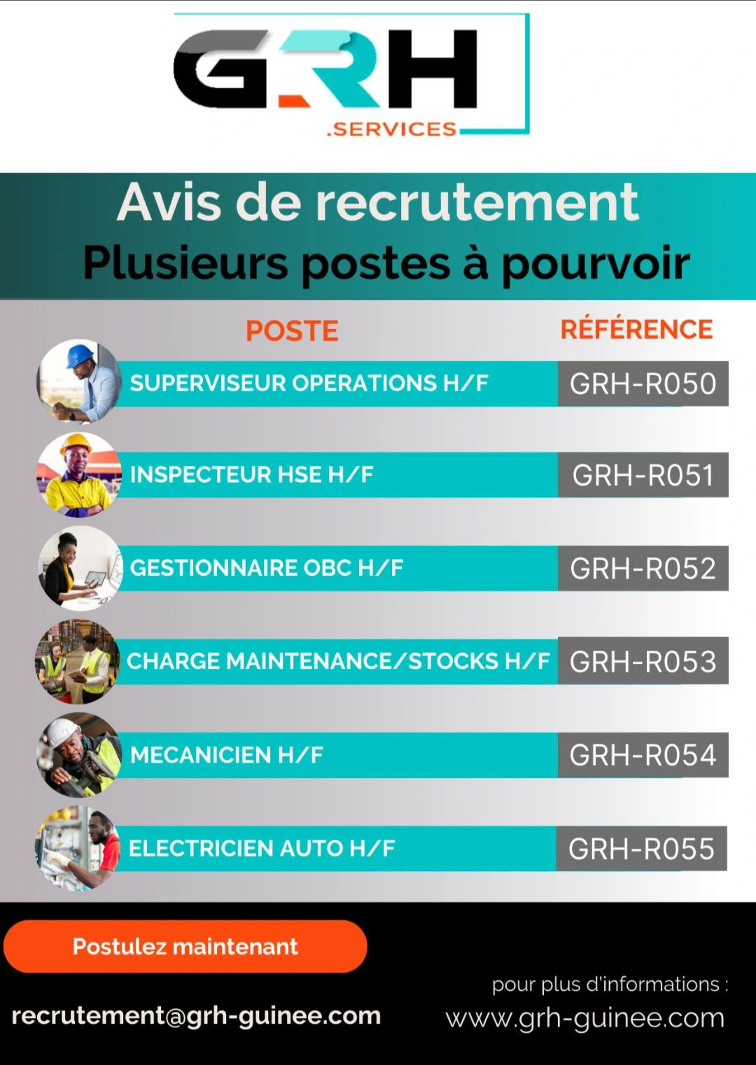 GRH-Services / Guinee sur LinkedIn : #services #recrutement #formation ... GRH-Services / Guinee sur LinkedIn : #services #recrutement #formation ...