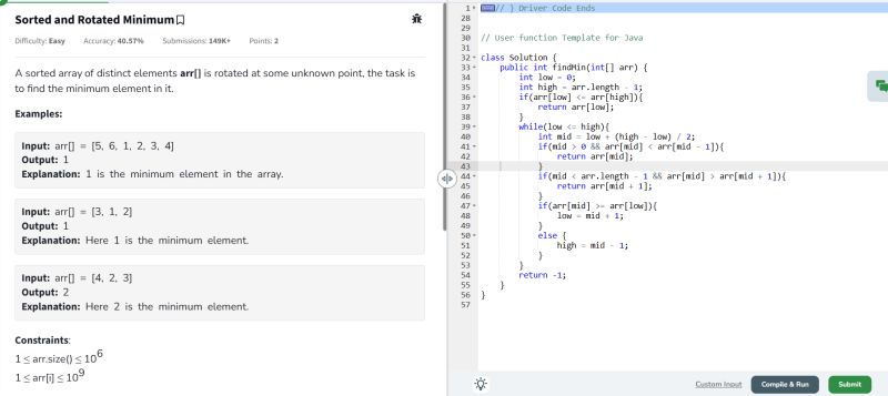 #geekstreak2025 #dsa #javaprogramming #geeksforgeeks #160daychallenge ... #geekstreak2025 #dsa #javaprogramming #geeksforgeeks #160daychallenge ...