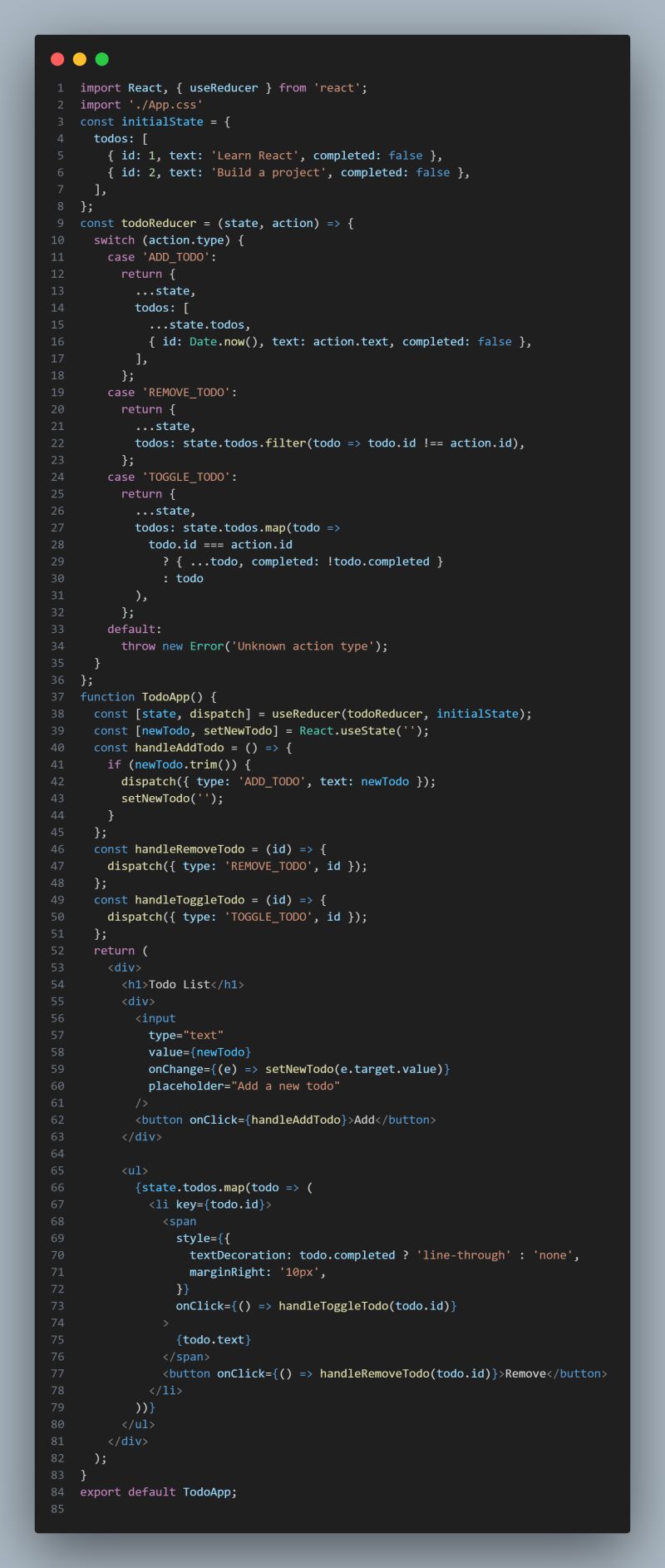 Nafeela S on LinkedIn: #react #reactjs #usereducer #reacthooks # ... Nafeela S on LinkedIn: #react #reactjs #usereducer #reacthooks # ...