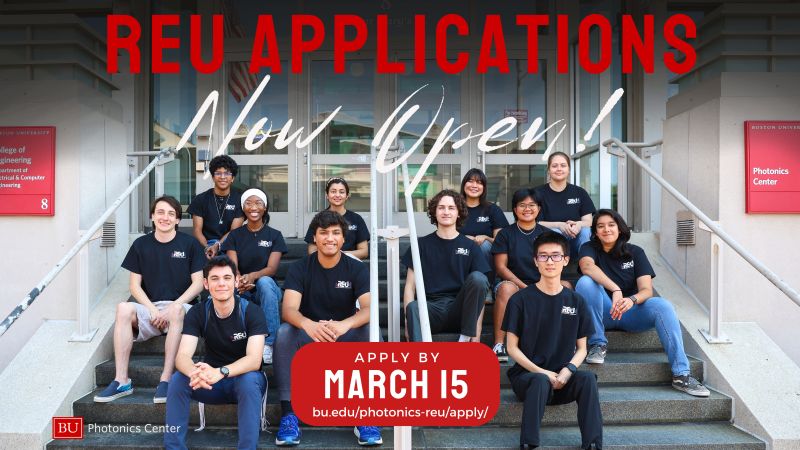 Boston University Photonics Center on LinkedIn: #reu #optics #photonics ... Boston University Photonics Center on LinkedIn: #reu #optics #photonics ...