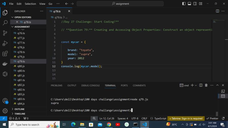 Ayesha Nazeer on LinkedIn: I complete my 100#DAYS#Typescript#coding# ... Ayesha Nazeer on LinkedIn: I complete my 100#DAYS#Typescript#coding# ...