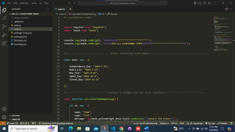 #nodejs #typescript #countdowntimer #developerjourney #mentorship ... #nodejs #typescript #countdowntimer #developerjourney #mentorship ...