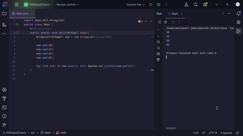 Amiitesh Pradeep Kumar on LinkedIn: Day 13 of #100DaysOfJava: Today's ... Amiitesh Pradeep Kumar on LinkedIn: Day 13 of #100DaysOfJava: Today's ...