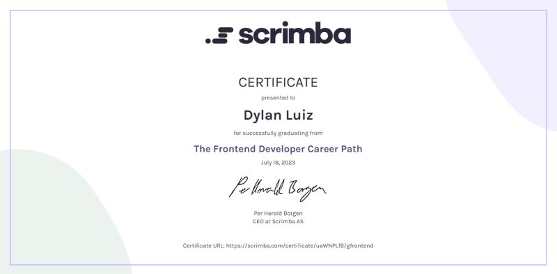 Dylan luiz on LinkedIn: #scrimba #frontenddeveloper #developer # ... Dylan luiz on LinkedIn: #scrimba #frontenddeveloper #developer # ...