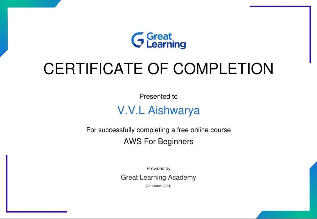 Vellampalli Aishwarya on LinkedIn: #greatlearningacademy #greatlearning ... Vellampalli Aishwarya on LinkedIn: #greatlearningacademy #greatlearning ...