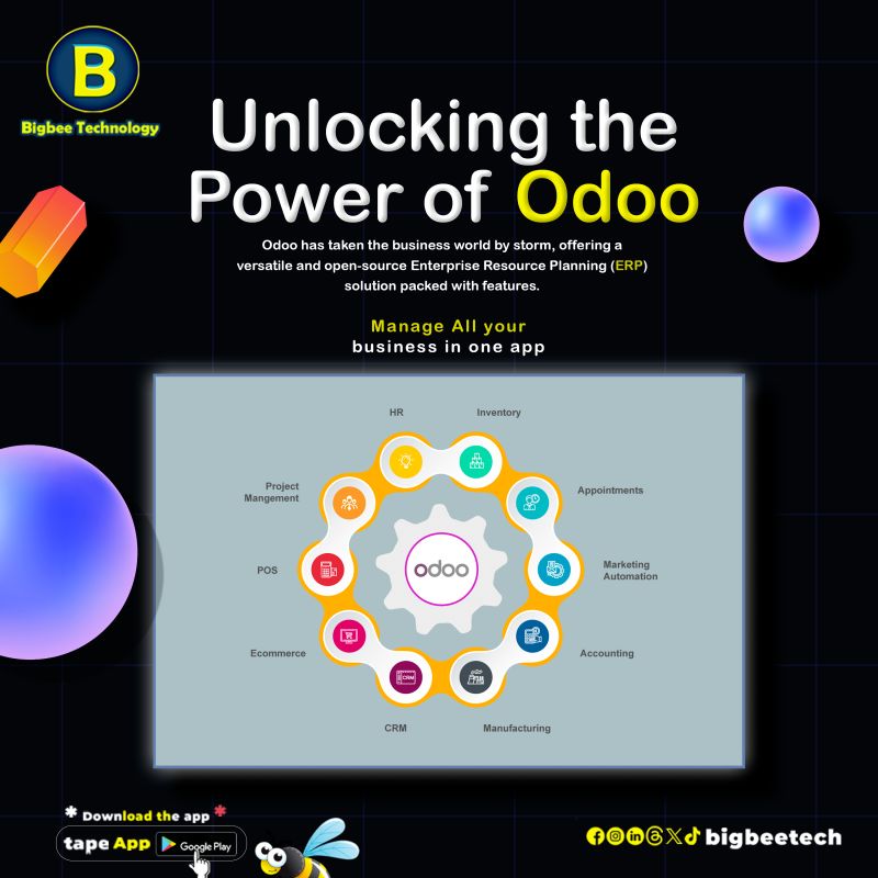 BIGBEE TECHNOLOGY LIMITED on LinkedIn: Unlocking the Power of Odoo Odoo ... BIGBEE TECHNOLOGY LIMITED on LinkedIn: Unlocking the Power of Odoo Odoo ...