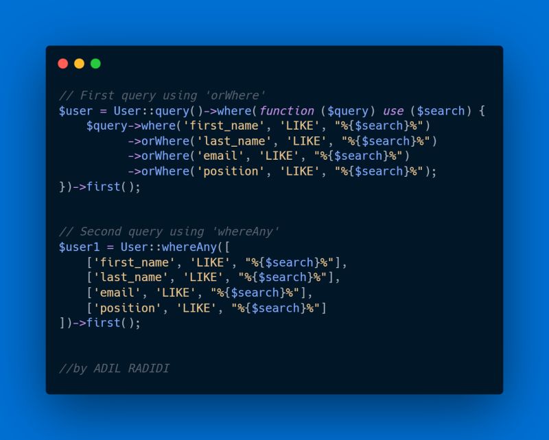 ADIL Radidi on LinkedIn: #laravel #php #webdevelopment #coding # ... ADIL Radidi on LinkedIn: #laravel #php #webdevelopment #coding # ...