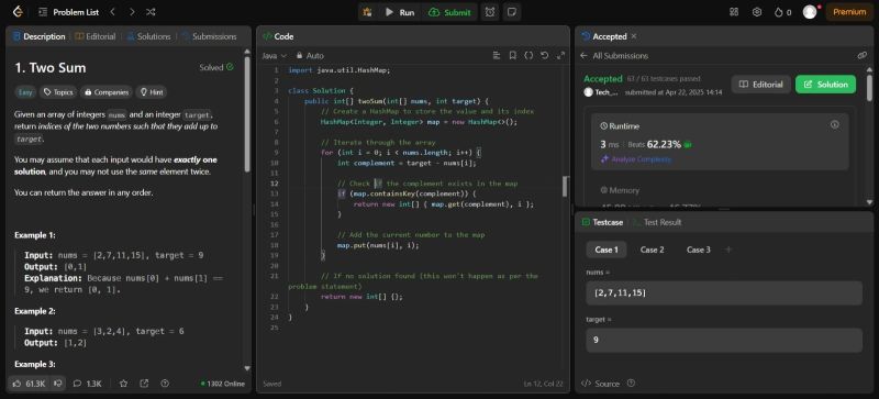 #100daysofcode #100daysofcodechallenge #leetcode #dsa #twosum #arrays ... #100daysofcode #100daysofcodechallenge #leetcode #dsa #twosum #arrays ...