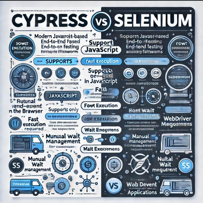 Yunus Ozmen on LinkedIn: 🚀 Differences Between Cypress and Selenium 🌐 ... Yunus Ozmen on LinkedIn: 🚀 Differences Between Cypress and Selenium 🌐 ...