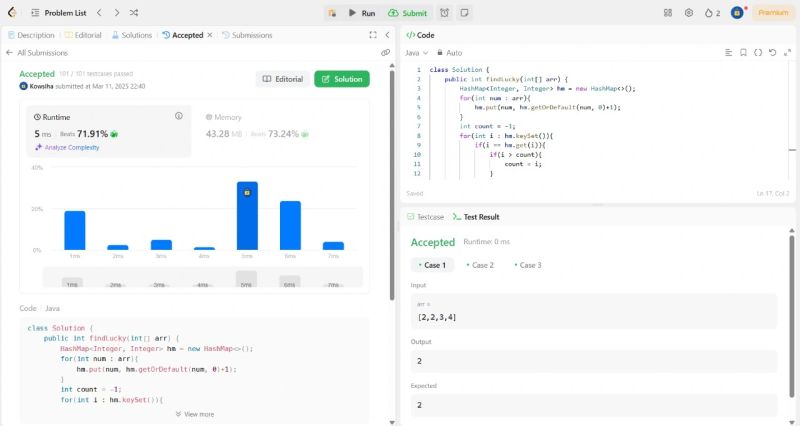 #100daysofleetcode #leetcode #codingchallenge #ai #datascience ... #100daysofleetcode #leetcode #codingchallenge #ai #datascience ...