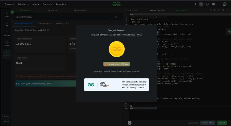 Pankaj Kumar on LinkedIn: #problemsolving #cpp #geeksforgeeks2024 #dsa ... Pankaj Kumar on LinkedIn: #problemsolving #cpp #geeksforgeeks2024 #dsa ...