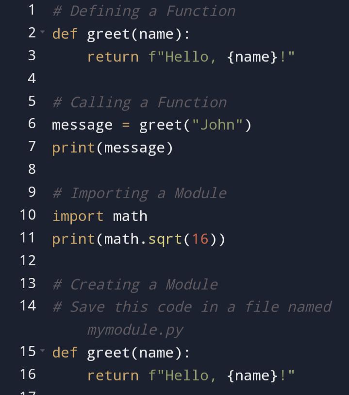 #pythonprogramming #functions #modules #codeorganization… | Thurya ... #pythonprogramming #functions #modules #codeorganization… | Thurya ...