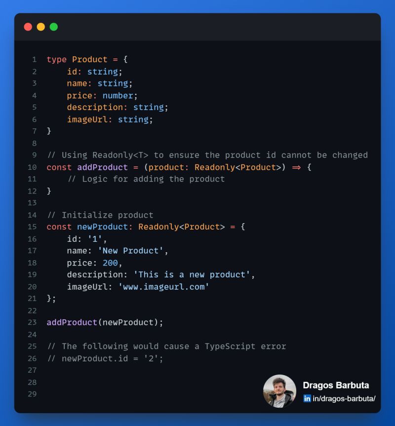 Dragos Barbuta on LinkedIn: #typescript Dragos Barbuta on LinkedIn: #typescript