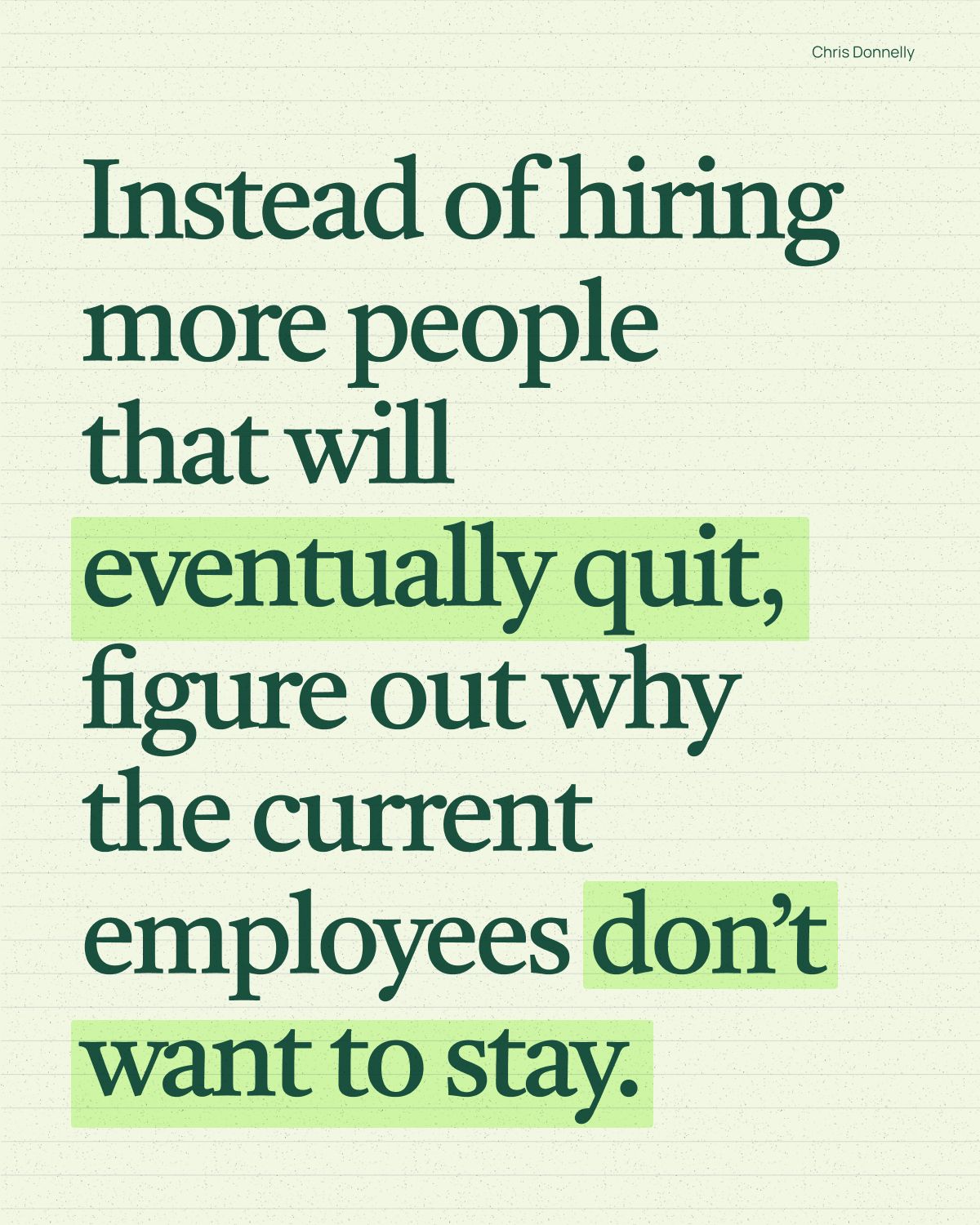Once an employee has handed in their notice... It's already too ... Once an employee has handed in their notice... It's already too ...
