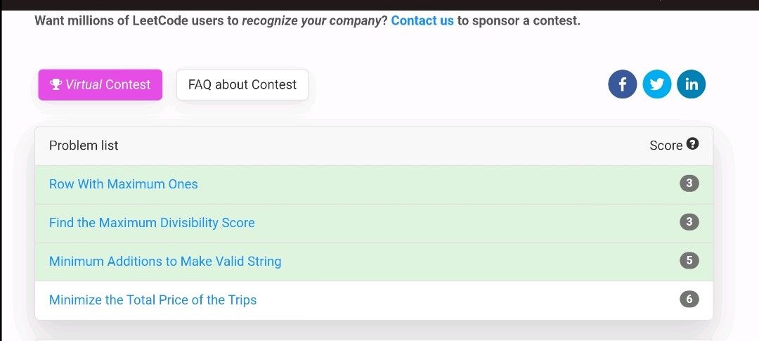 Vaibhav Dagwal on LinkedIn: #leetcode #leetcode2023 #codingchallenge # ... Vaibhav Dagwal on LinkedIn: #leetcode #leetcode2023 #codingchallenge # ...