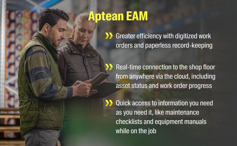Aptean EAM / Aptean OEE op LinkedIn: #equipment #maintenance Aptean EAM / Aptean OEE op LinkedIn: #equipment #maintenance
