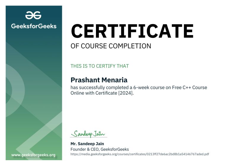 #cplusplus #programming #geeksforgeeks #learningneverstops # ... #cplusplus #programming #geeksforgeeks #learningneverstops # ...