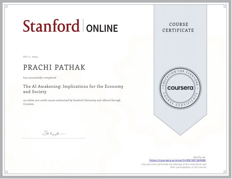 Prachi Pathak on LinkedIn: #ai #generativeai #lifelonglearning # ... Prachi Pathak on LinkedIn: #ai #generativeai #lifelonglearning # ...