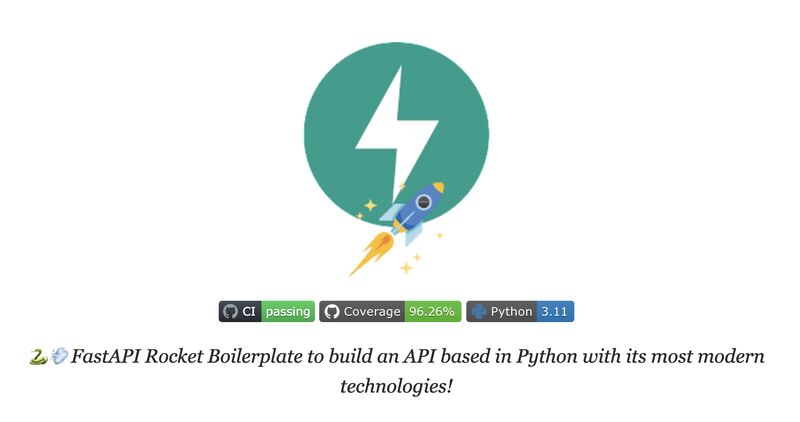 FastAPI Rocket Boilerplate: A Python API with modern technologies ... FastAPI Rocket Boilerplate: A Python API with modern technologies ...