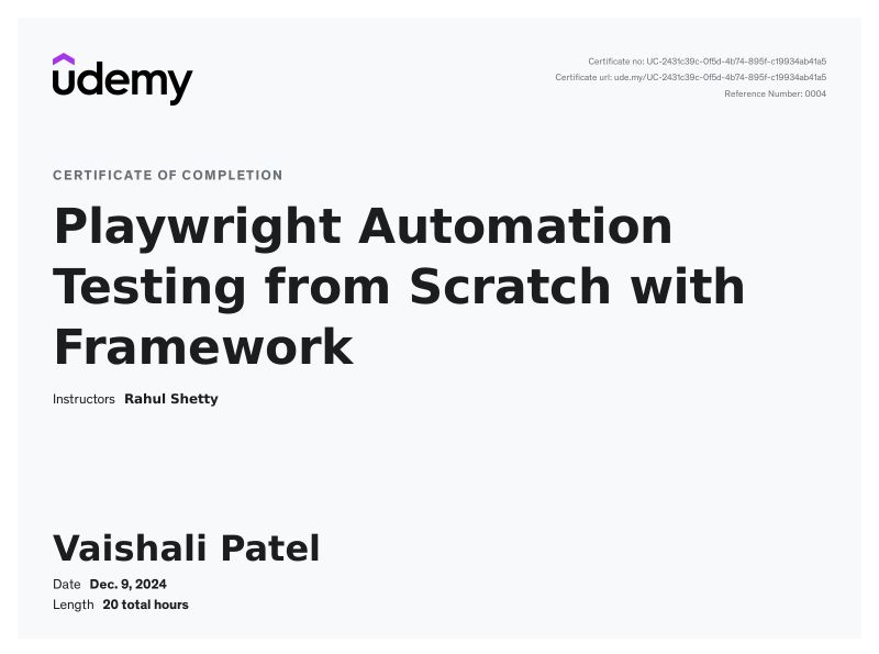 #playwright #testautomation #qa #softwaretesting #continuouslearning ... #playwright #testautomation #qa #softwaretesting #continuouslearning ...