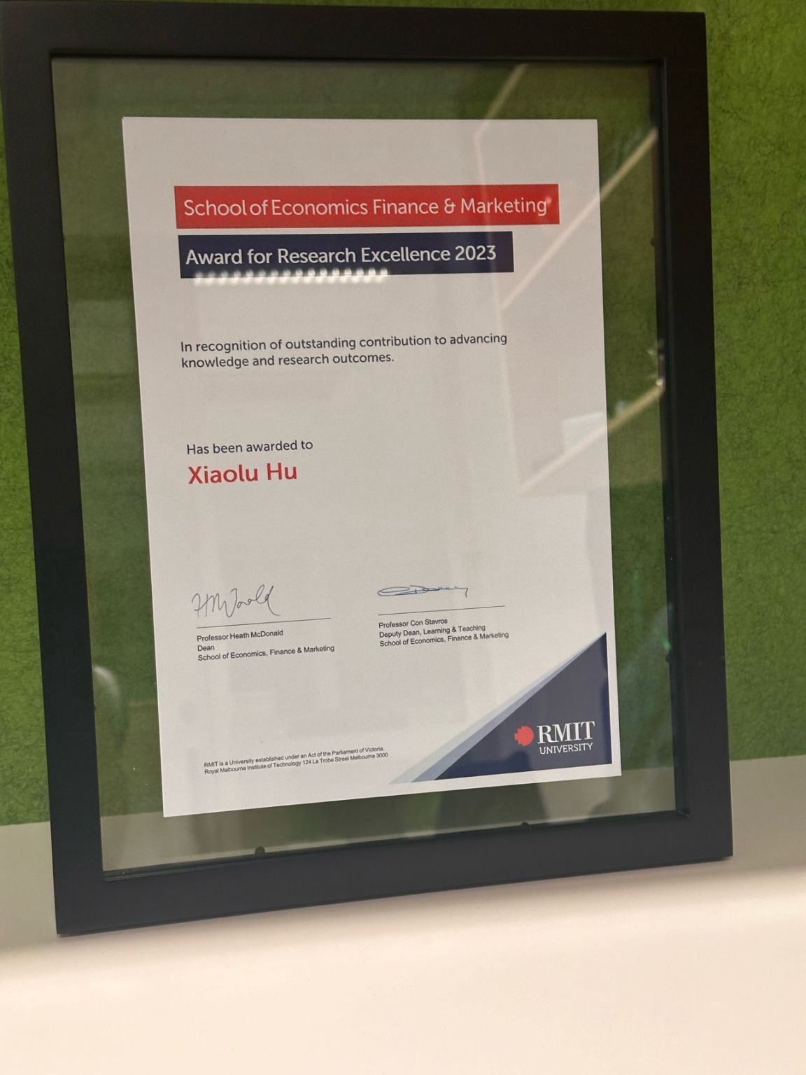 Xiaolu Hu, PhD, CFA on LinkedIn: Happy to receive the Research ... Xiaolu Hu, PhD, CFA on LinkedIn: Happy to receive the Research ...