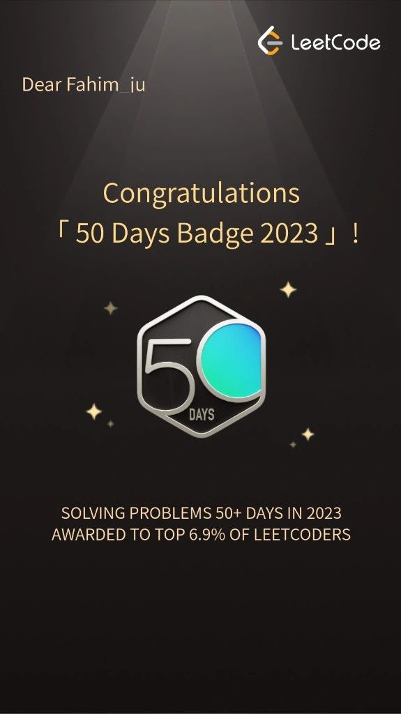 Md. Fahimul Karim on LinkedIn: #leetcode #codingjourney # ... Md. Fahimul Karim on LinkedIn: #leetcode #codingjourney # ...
