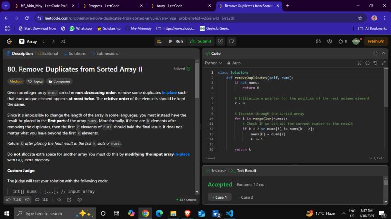 Mrinmoy Samanta on LinkedIn: #codingjourney #leetcode #problemsolving # ... Mrinmoy Samanta on LinkedIn: #codingjourney #leetcode #problemsolving # ...