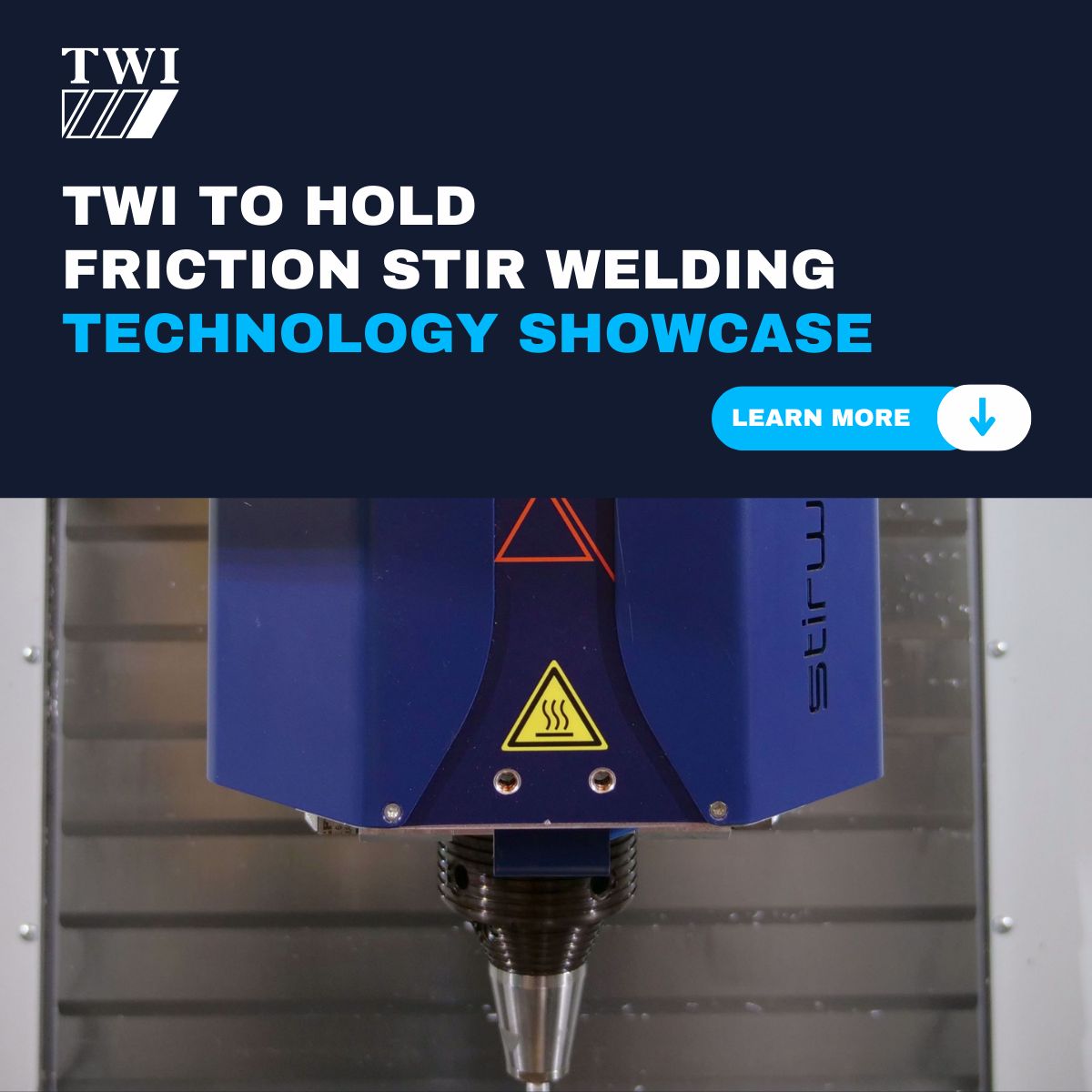 TWI on LinkedIn: #welding #stirweld #fsw #frictionstirwelding #engineering TWI on LinkedIn: #welding #stirweld #fsw #frictionstirwelding #engineering