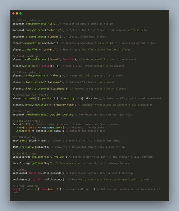 ADIL Radidi on LinkedIn: JavaScript commands and concepts related to ... ADIL Radidi on LinkedIn: JavaScript commands and concepts related to ...