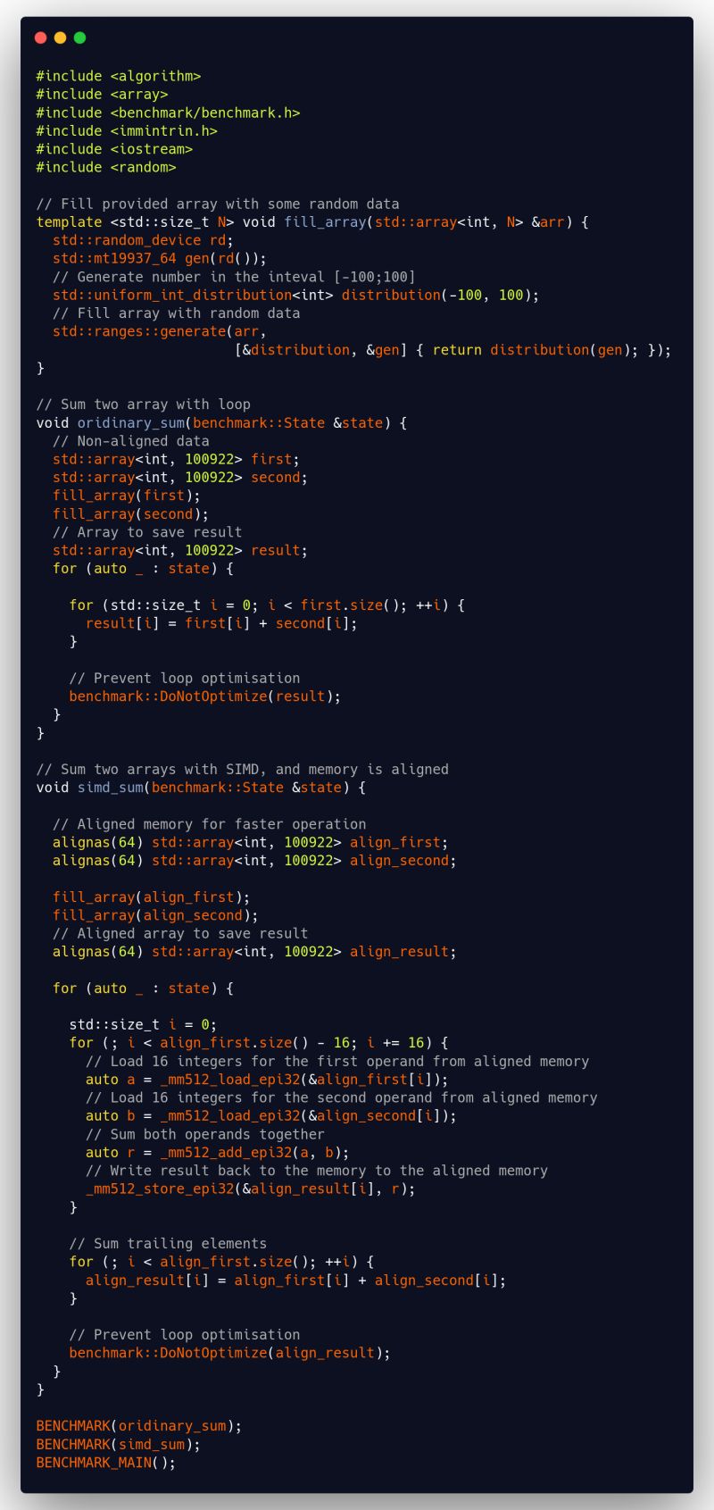 #cplusplus #simd #performance #vectorization #parallelcomputing ... #cplusplus #simd #performance #vectorization #parallelcomputing ...