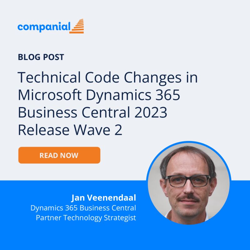 Companial on LinkedIn: Technical Code Changes in Microsoft Dynamics 365 ... Companial on LinkedIn: Technical Code Changes in Microsoft Dynamics 365 ...