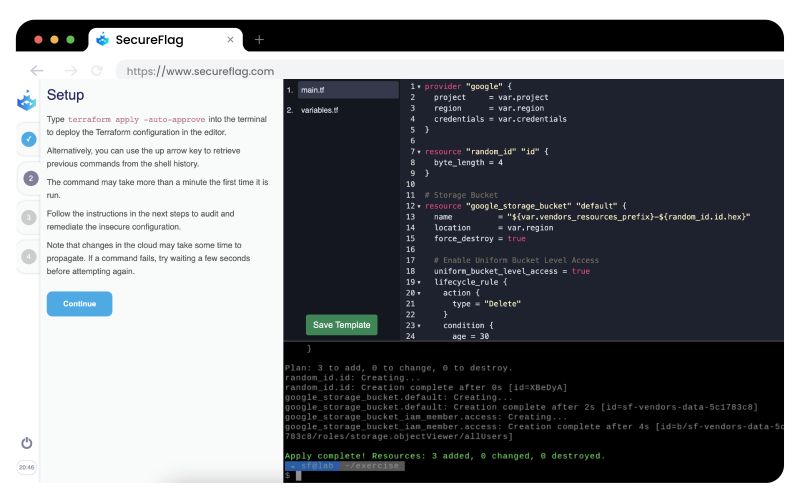 New GCP Labs: Hands-On Cloud Security Training | SecureFlag New GCP Labs: Hands-On Cloud Security Training | SecureFlag