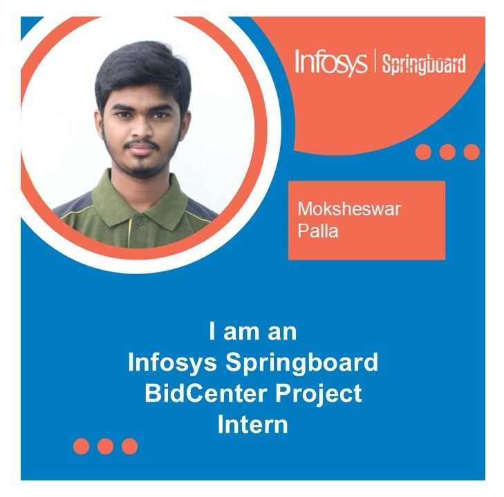 Moksheswar Palla on LinkedIn: #infosys #springboard #infosysspringboard ... Moksheswar Palla on LinkedIn: #infosys #springboard #infosysspringboard ...