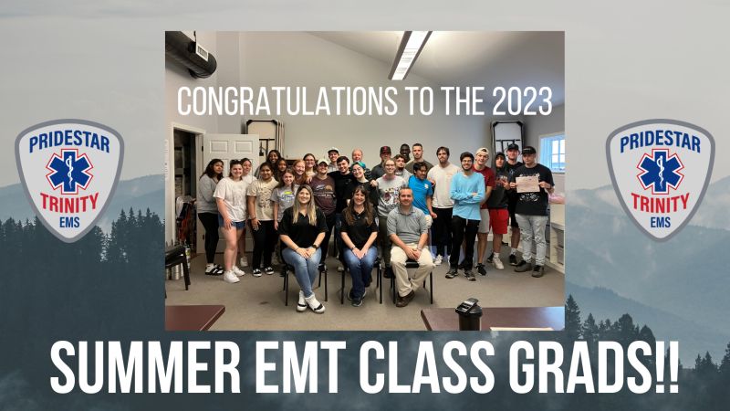Pridestar Trinity EMS on LinkedIn: Congratulations to our Summer EMT ... Pridestar Trinity EMS on LinkedIn: Congratulations to our Summer EMT ...