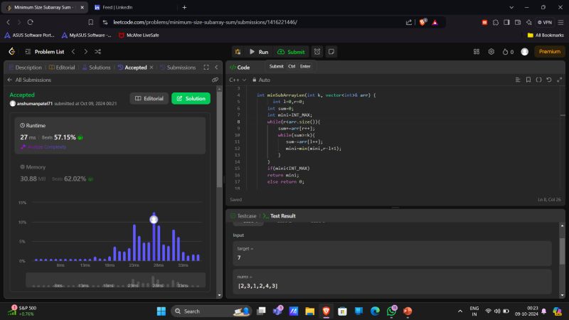Anshuman Patel on LinkedIn: #day48 #100daysofcode #leetcode Anshuman Patel on LinkedIn: #day48 #100daysofcode #leetcode