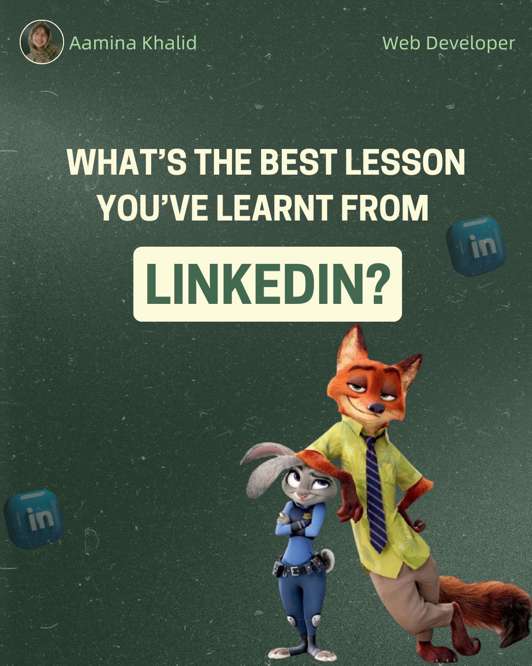 Aamina Khalid on LinkedIn: LinkedIn creators, stop! What's the biggest ... Aamina Khalid on LinkedIn: LinkedIn creators, stop! What's the biggest ...