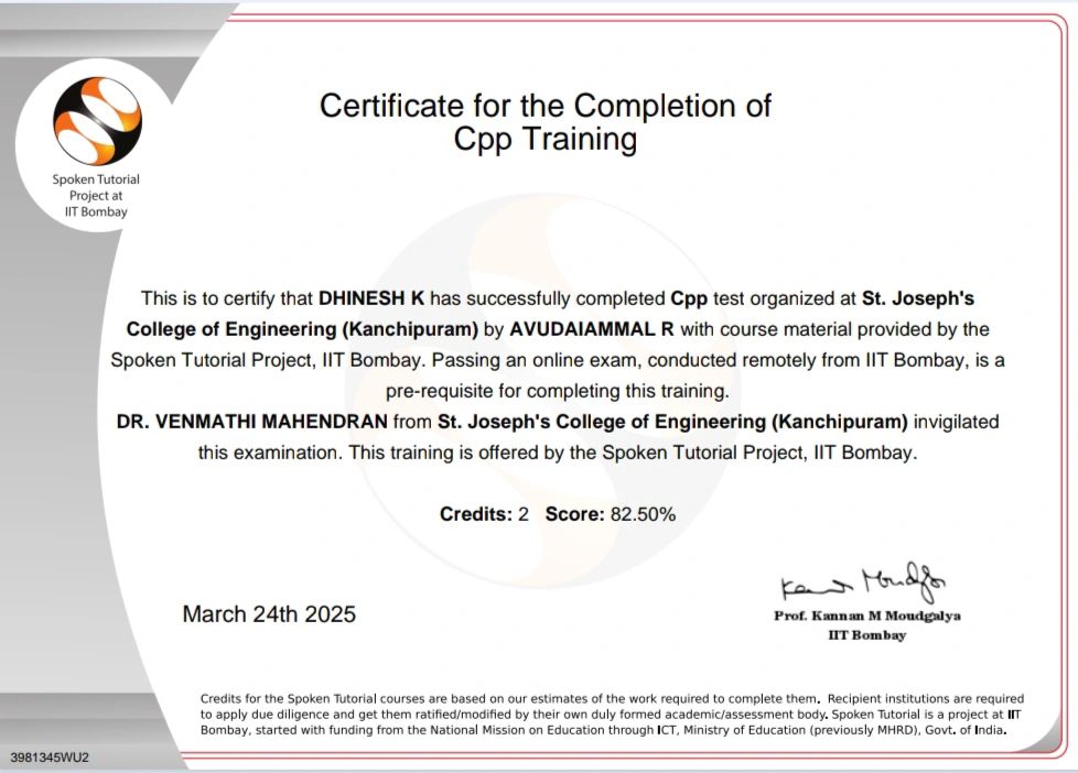 #cplusplus #programming #softwaredevelopment #iitbombay #spokentutorial ... #cplusplus #programming #softwaredevelopment #iitbombay #spokentutorial ...
