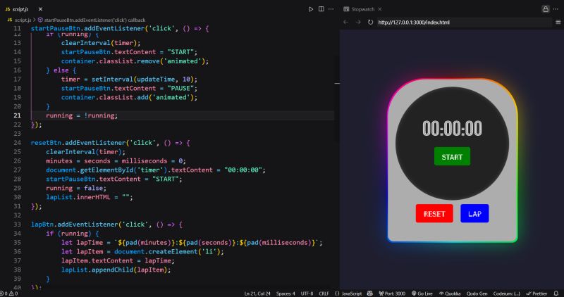 #webdevelopment #javascript #css #html #stopwatch #frontend #learning ... #webdevelopment #javascript #css #html #stopwatch #frontend #learning ...