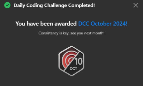 saksham kapoor on LinkedIn: #leetcode #octoberbadge2024 #dsagrowth # ... saksham kapoor on LinkedIn: #leetcode #octoberbadge2024 #dsagrowth # ...