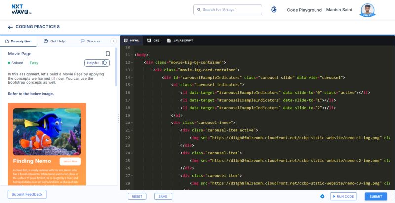 Manish Saini on LinkedIn: #fullstackdevelopment #nxtwave #codingjourney ... Manish Saini on LinkedIn: #fullstackdevelopment #nxtwave #codingjourney ...