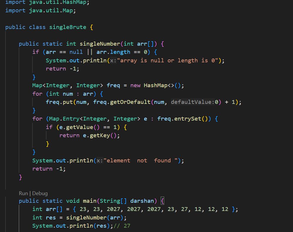 #100daysofcode #java #100daysofcode #dsa #bitmanipulation #hashmap ... #100daysofcode #java #100daysofcode #dsa #bitmanipulation #hashmap ...