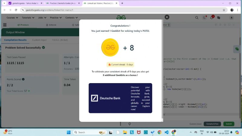 Ajeet Kumar on LinkedIn: #30days #geeksforgeeks #day8 #30days #dsa # ... Ajeet Kumar on LinkedIn: #30days #geeksforgeeks #day8 #30days #dsa # ...